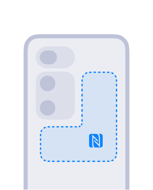 小米手机NFC刷卡区域